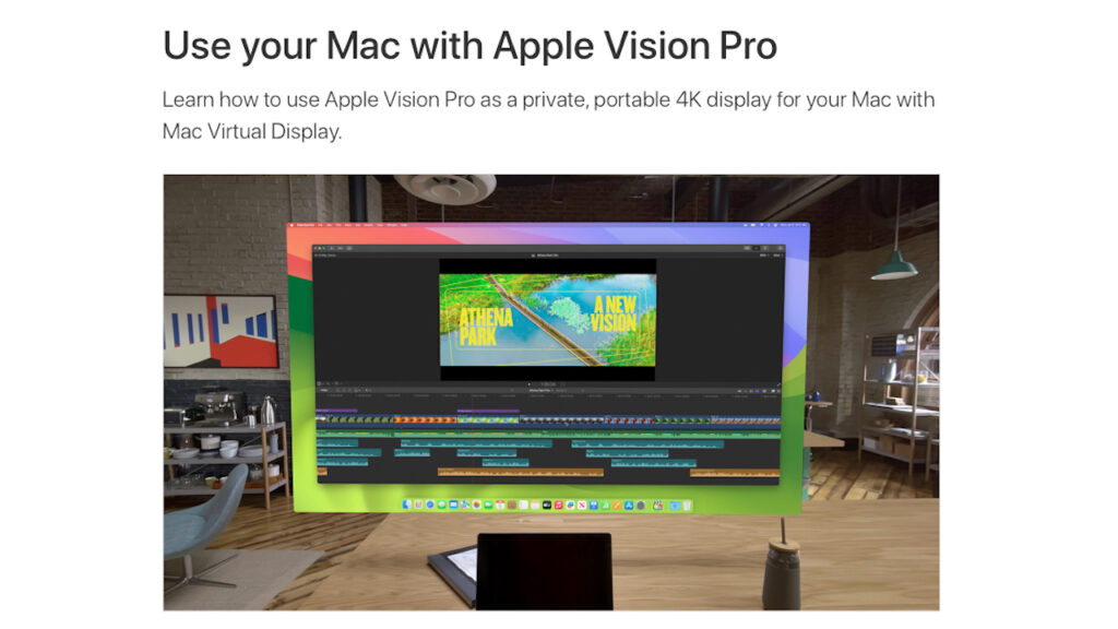 AppleのVision ProにNintendo SwitchなどのHDMI出力を表示できるNDIモニターアプリ「Vxio」が公開予定。