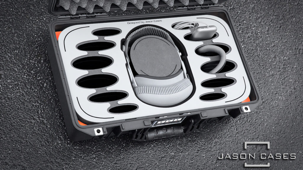 Jason Cases、AppleのVision Proと周辺機器を安全に運べる「Apple Vision Pro Case」を発売。