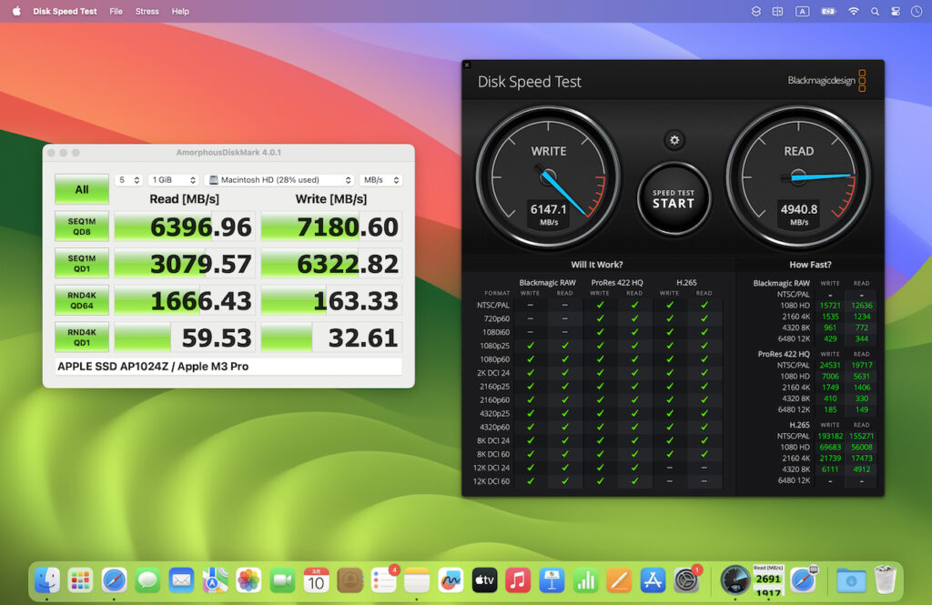 Apple M3チップを搭載したMacBook Air (13インチ, M3, 2024)の256GB SSDモデルは2チップNAND構成で ...