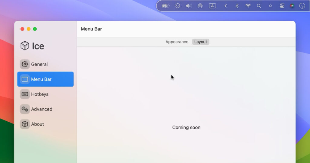 Macのメニューバーアイコンの表示/非表示に加え、メニューバーのアピアランスのカスタマイズも可能なアプリ「Ice」がリリース。