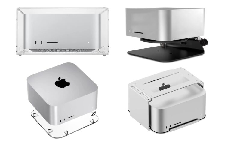 Mac Studio底面の吸気口をゴミやホコリから守るエアフィルター内蔵のMac Studio用スタンド「Spigen LD202 Mac ...