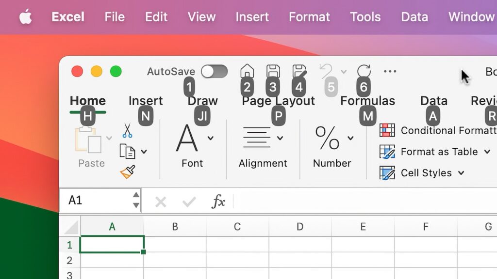 Microsoft、マウスを使わずにキーボードのみでリボンメニューのアイテムを操作できるKeyTips機能を追加した「Office for ...