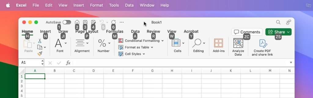 Microsoft、マウスを使わずにキーボードのみでリボンメニューのアイテムを操作できるKeyTips機能を追加した「Office for ...