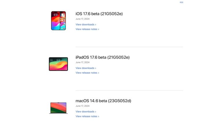 Apple、開発者向けに「macOS 14.6 Sonoma」や「iOS/iPadOS 17.6」、「visionOS 1.3」などのBeta ...