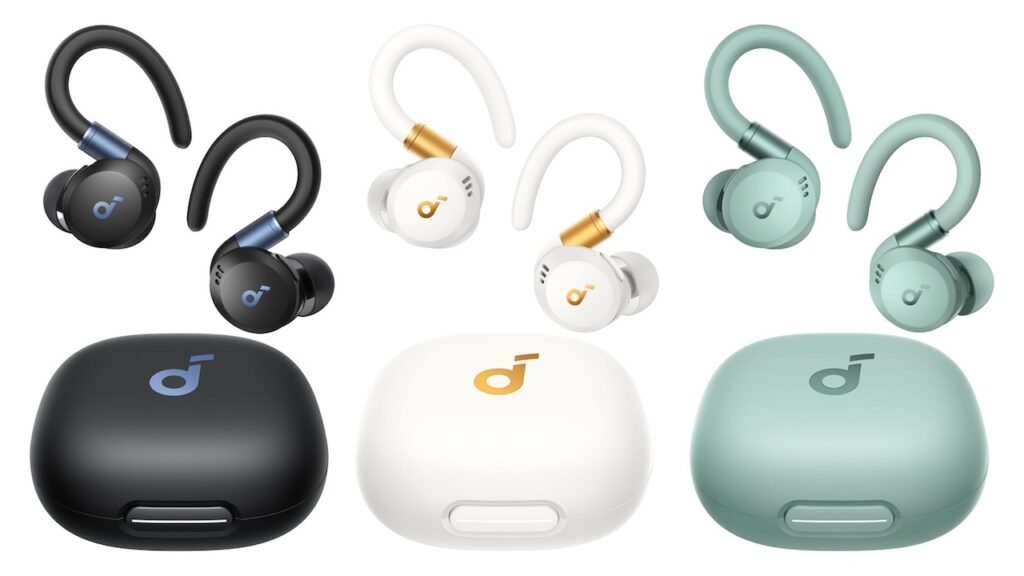 Anker Japan、柔軟性の高いイヤーフックを採用し激しいスポーツでも外れにくい完全ワイヤレスイヤホン「Soundcore Sport ...