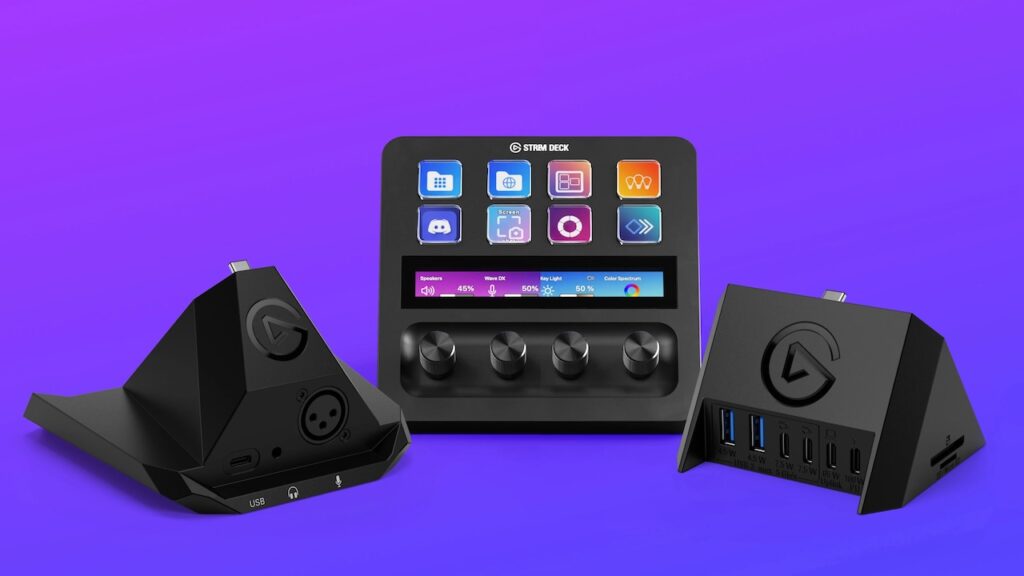 Elgatoのカスタムキーデバイス「Stream Deck +」の背面にオーディオインターフェイスを接続できる「XLR Dock」とUSBハブ ...