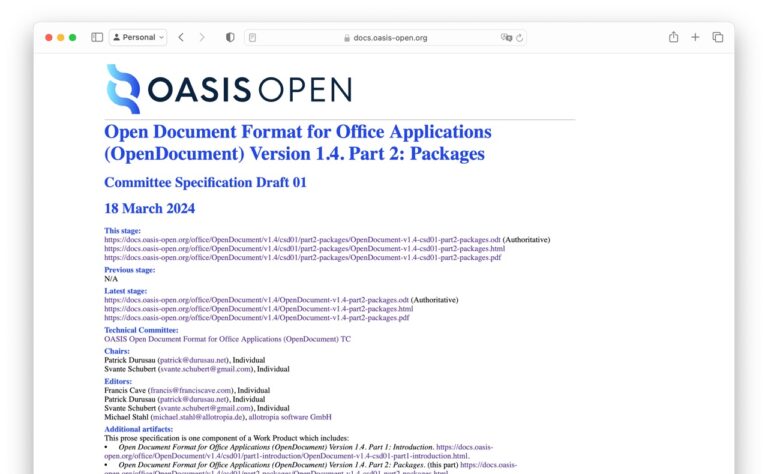 Microsoft、OpenDocument Format 1.4をサポートした「Microsoft 365 for Mac/Win」アプリをInsiderメンバー向けに公開。