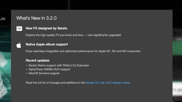 Serato、Apple SiliconをネイティブをサポートしたDJコントローラーアプリ「Serato DJ Pro/Lite v3.2.0 ...