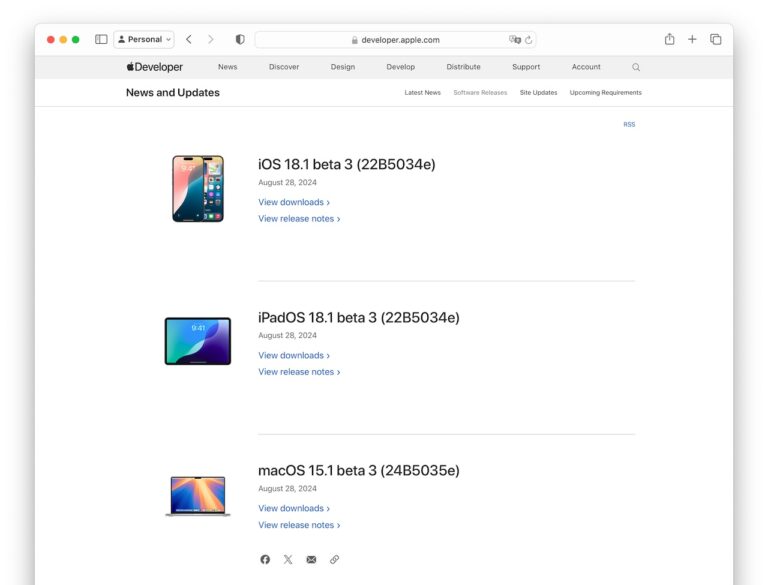 Apple、開発者向けに「macOS 15.1 Sequoia」と「iOS/iPadOS 18.1」のBeta 3を公開。写真から特定のオブジェクトを消去する「Clean Up」機能がM1 ...
