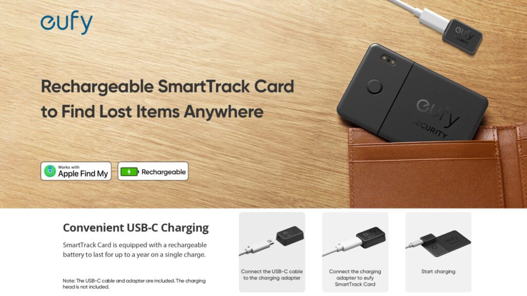 米Anker、マグネット接続式のUSB-C充電アダプターによりバッテリー充電が可能になったAppleの探す機能対応のカード型の紛失防止 ...