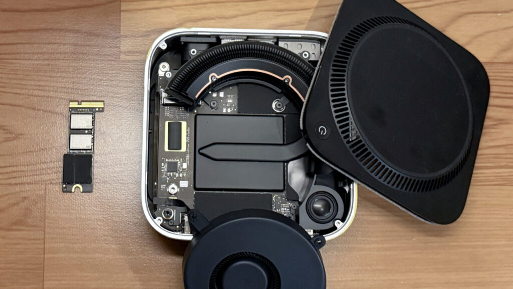 iFixit、Apple M4チップを搭載したMac mini (2024)のSSDがアップグレード出来ることを確認。 | AAPL Ch.