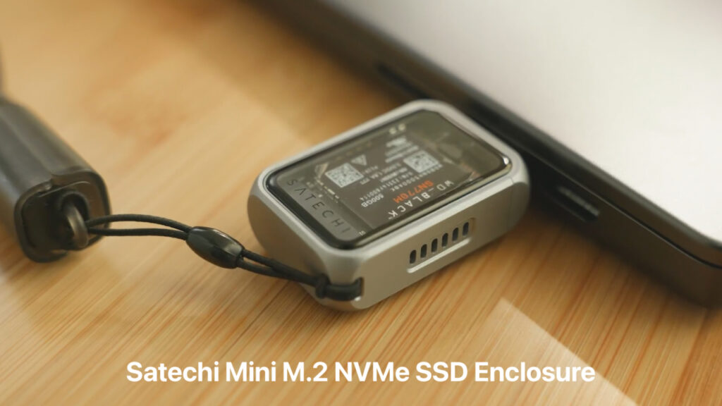 Satechi Japan、M.2 2230サイズののNVMe SSDを1基搭載可能な「Satechi Mini M.2 NVMe SSD ...