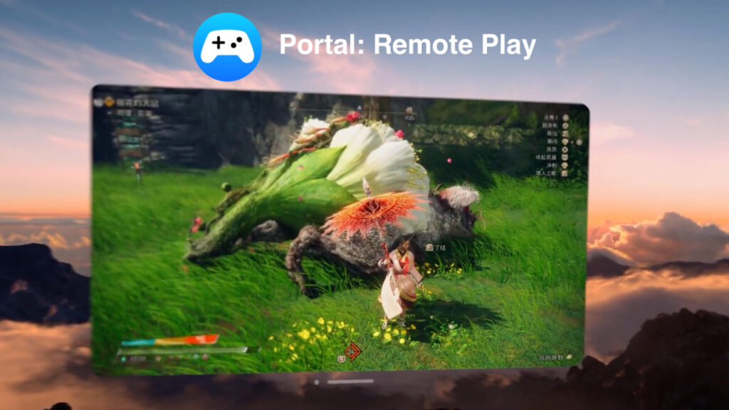 Vision ProにPS5の映像を転送できるDualSenseコントローラーにも対応した「Portal: Remote Play」アプリが ...