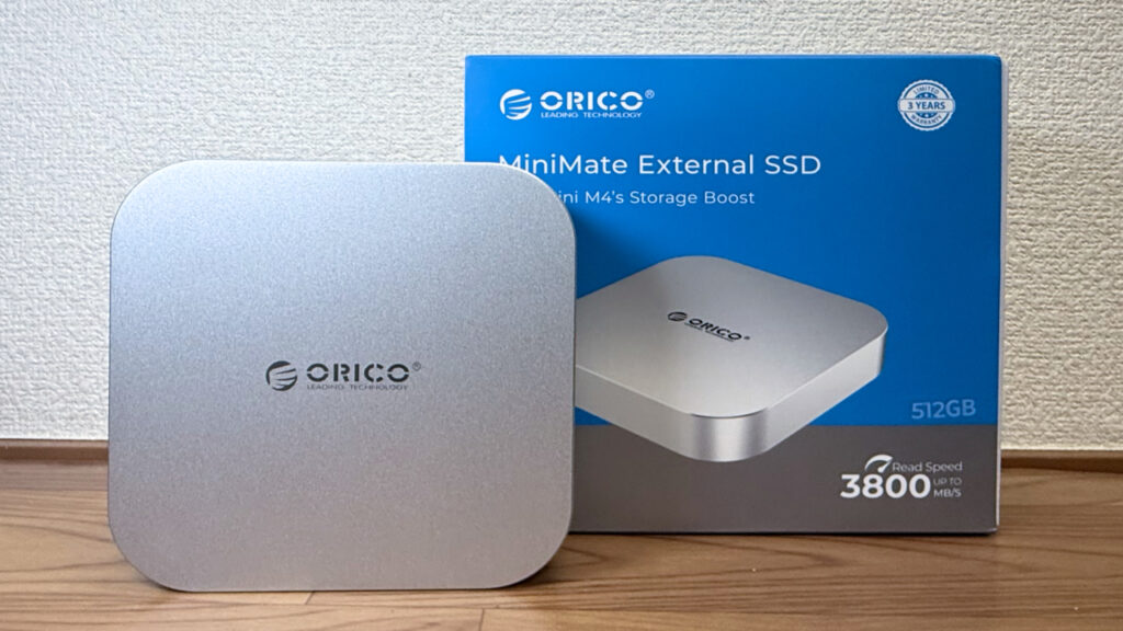 Mac mini (2024)のデザインにマッチするUSB4対応の外付けSSD「ORICO MiniMate 40Gps External ...