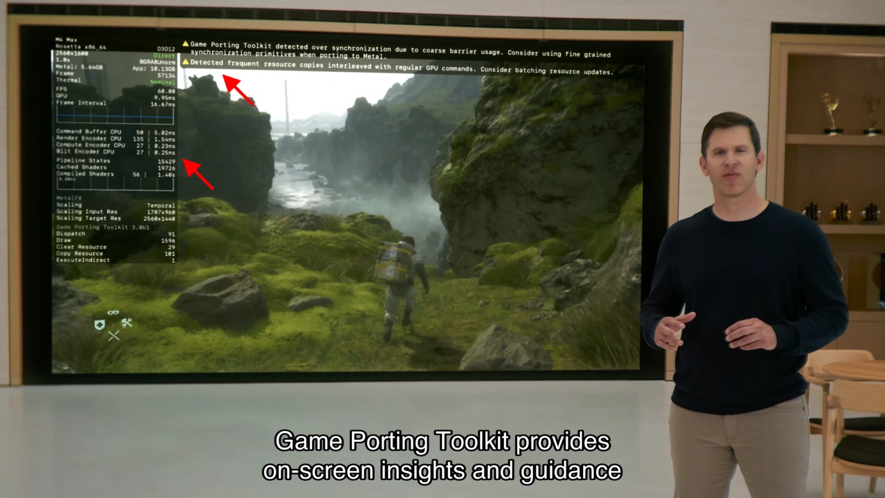 Apple、WindowsゲームをMacへ移植するための支援ツール「Game Porting Toolkit 3」を発表。WindowsのVisual StudioからリモートでMac上の ...